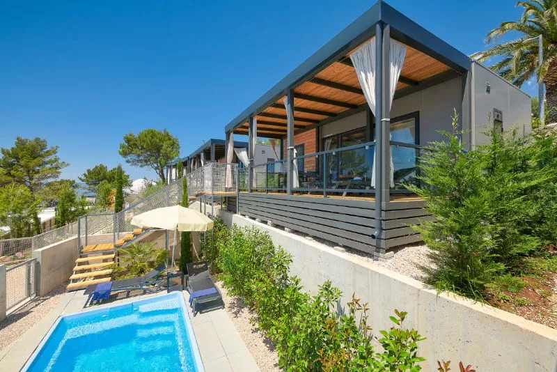 Orbis kamp - Deluxe mobilne kućice s dvije spavaće sobe - Medora